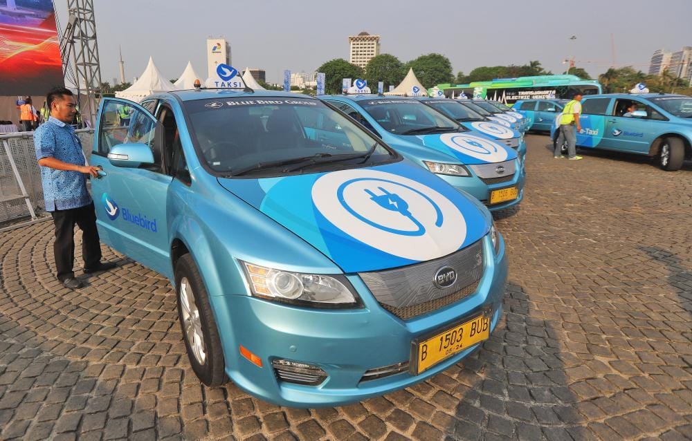 Bluebird Bakal Tambah 1.000 Mobil Listrik pada 2025 | FORTUNE Indonesia