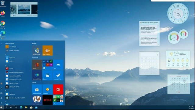 4 Cara Menampilkan Widget di Windows 10 yang Tersembunyi | FORTUNE ...