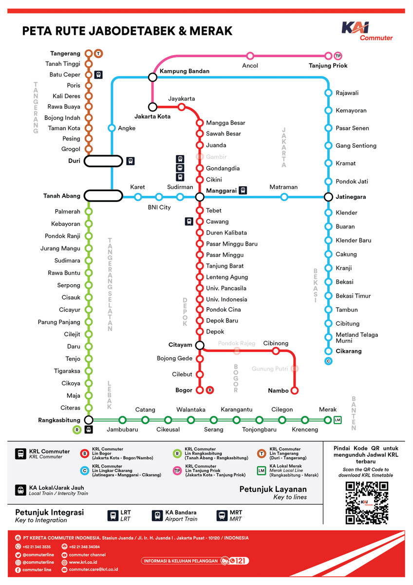 Rute KRL Jabodetabek Terbaru 2026 dan Harga Tiketnya | FORTUNE Indonesia