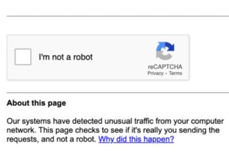 Unusual Traffic Error: Cara Mengatasi dan Penyebabnya | FORTUNE Indonesia
