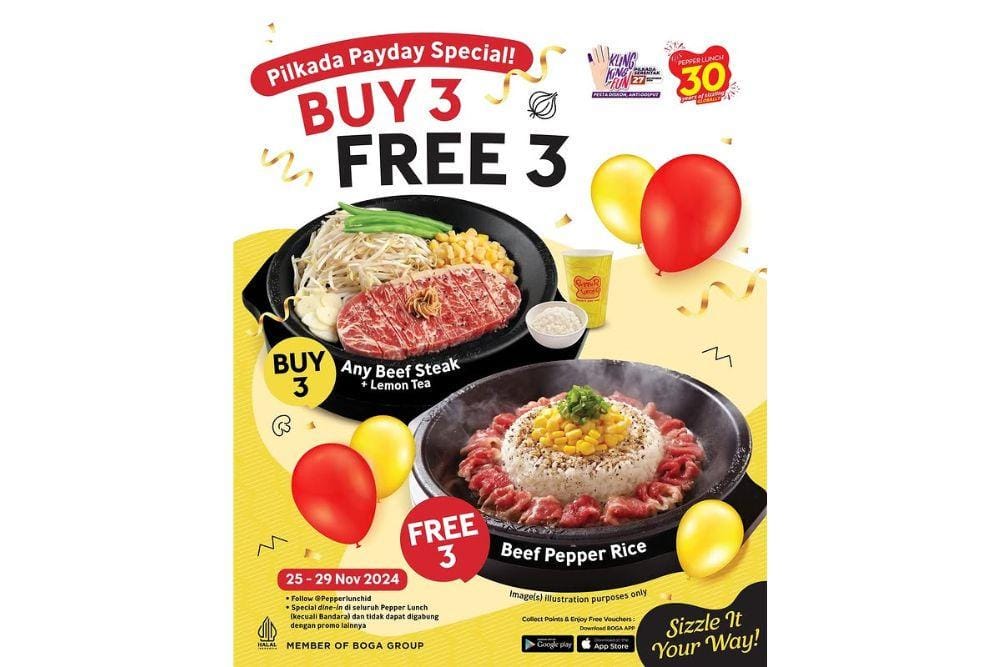 Daftar Promo Pilkada 2024 Makanan dan Minuman | FORTUNE Indonesia