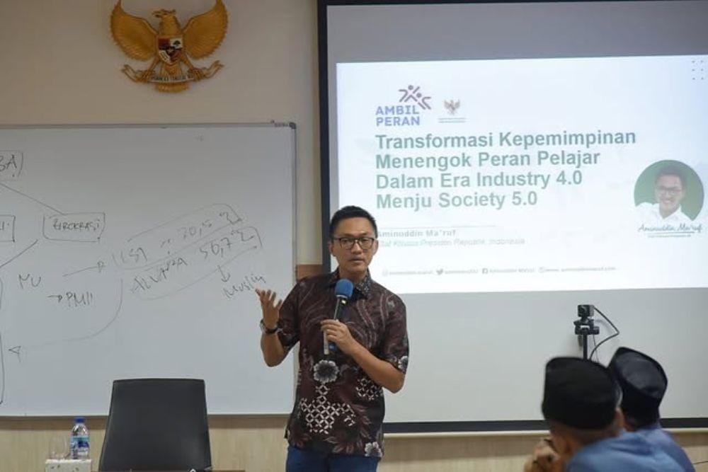 Profil Aminuddin Ma’ruf, Wamen BUMN di Fortune 40 Under 40 | FORTUNE ...