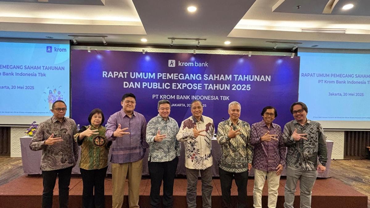 DPK Krom Bank Tumbuh 44,7% per Q1-2025 Lewat Stategi Bunga Kompetitif ...