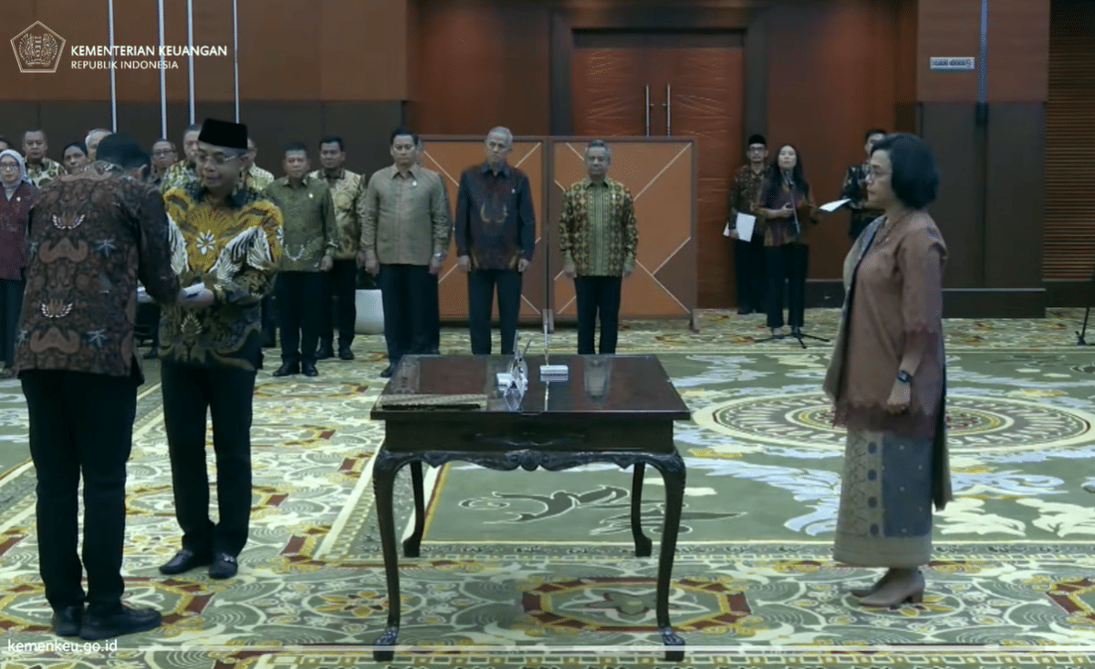 Sri Mulyani Lantik Dirjen Pajak dan Dirjen Bea Cukai Baru, Resmi! | FORTUNE Indonesia