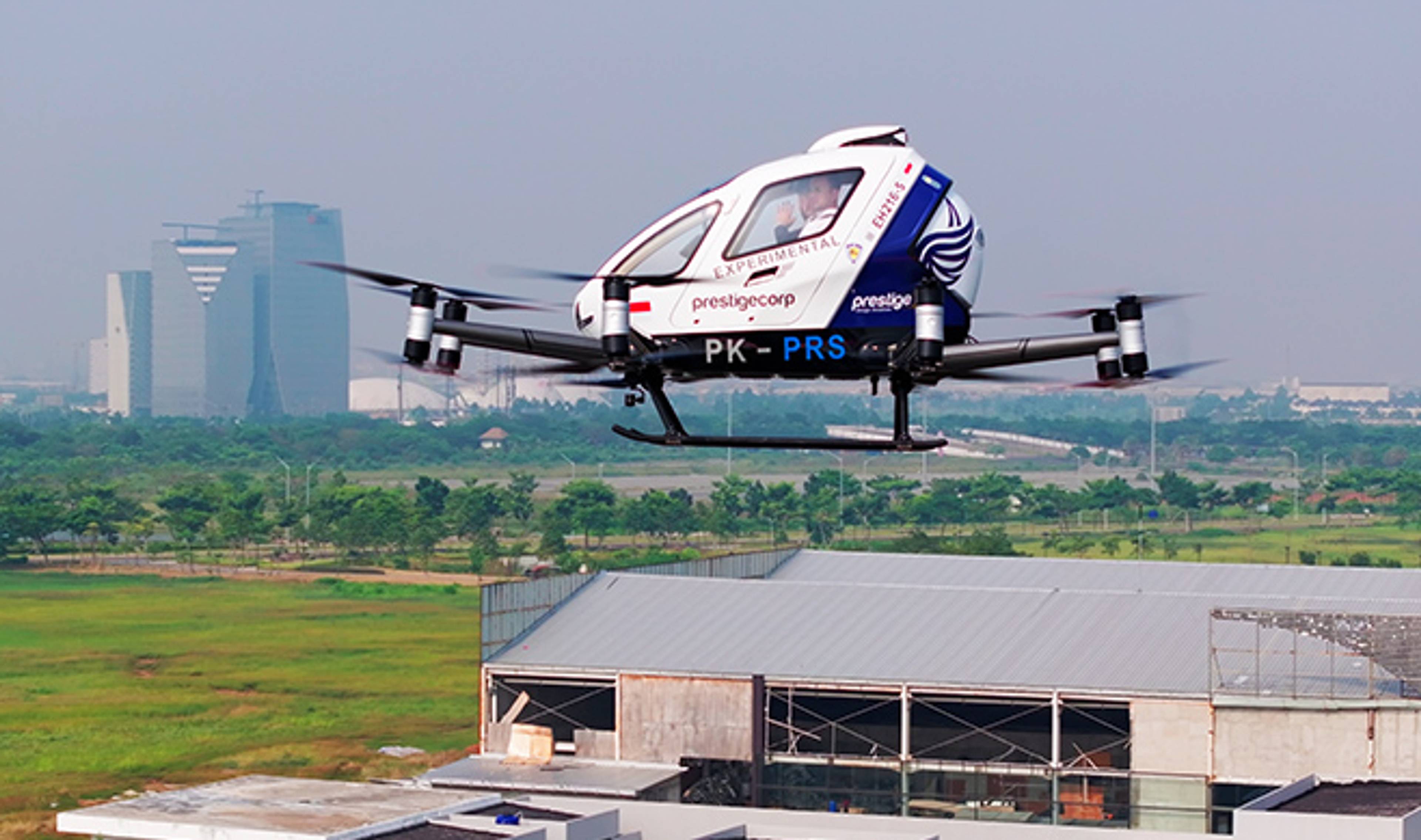 Harga Taksi Terbang EHang 216-S Beserta Spesifikasi Lengkap | FORTUNE Indonesia