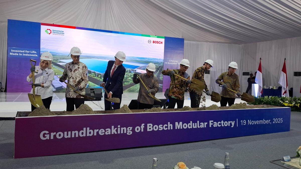 BOSCH Bangun Pabrik Modular di Cikarang, Investasi Awal 25 Juta Euro ...